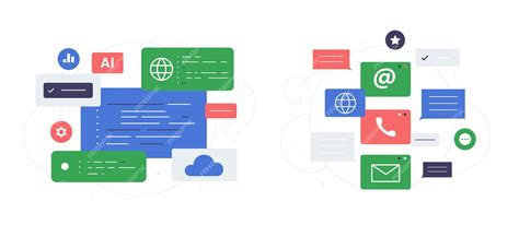 Premium Vector Programing And Communication Concept Development Of