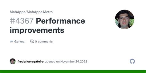 Performance Improvements · Mahapps Mahappsmetro · Discussion 4367