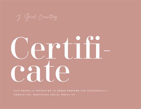 Successful Completion Plantilla Personalizable Shutterstock