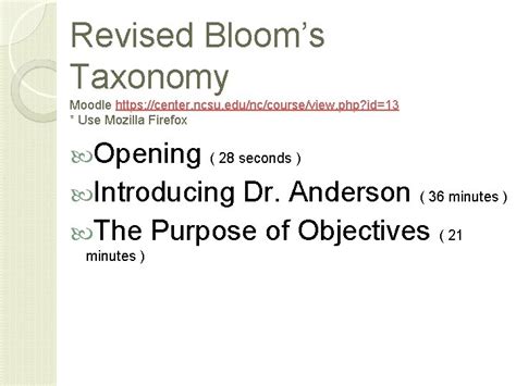 Revised Blooms Taxonomy Webbs Depth Of Knowledge Carteret