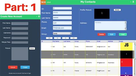 Java Contact Management System Project In Java With Mysql Step By Step With Source Code Part