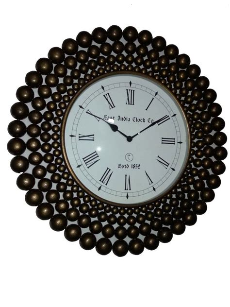 Analog Decorative Wall Colck Size 24 Inch At ₹ 3000piece In