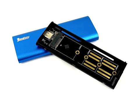 USB 3 0 To M 2 NVMe SATA B M Key Case With USB C Cable
