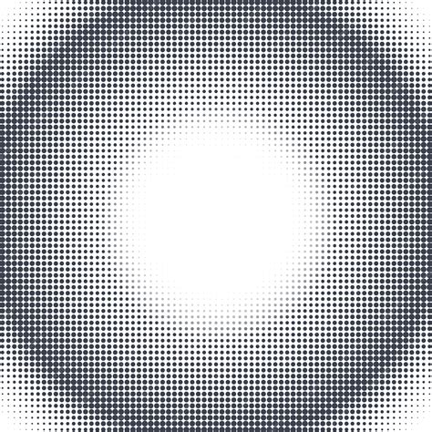 디자인 요소 기호 편집 가능한 아이콘 흰색 배경에 하프톤 도트 패턴 벡터 일러스트 레이 션 Eps 10 프레임 라운드 테두리