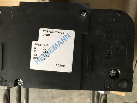 Heinemann Circuit Breaker Singapore Used Equipment Marketplace