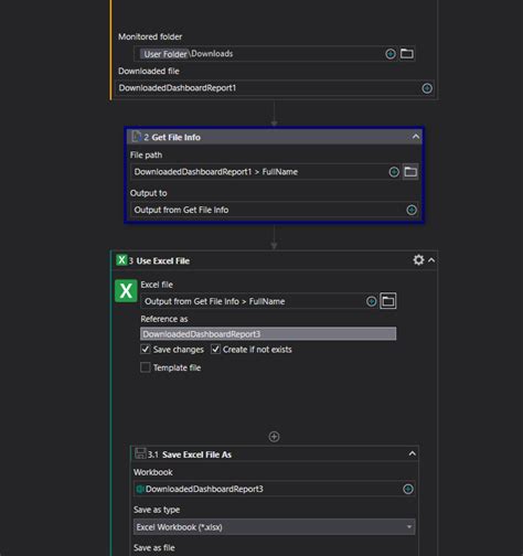 Saving Excel File From Wait For Download Activity Not Working