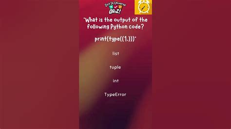 What Is The Output Of Given Python Code Shorts Latest Quiz Python Coding Codingcraze