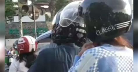 Istri Sah Ciduk Suami Bonceng Pelakor Di Lampu Merah Ternyata Sudah 7