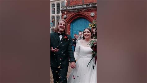 the slowmo confetti shot just feels so magical wedding love bride loveweddings youtube