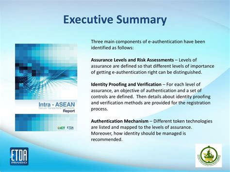 Ppt Intra Asean Secure Transactions Framework Project Progress Report