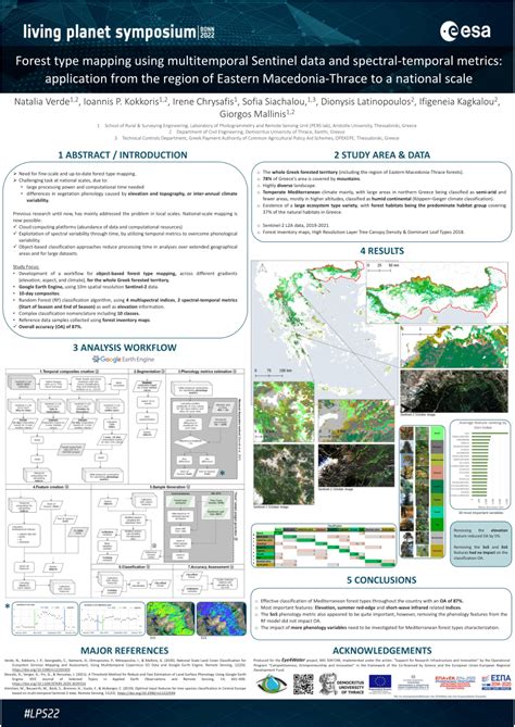 Pdf Forest Type Mapping Using Multitemporal Sentinel Data And Spectral Temporal Metrics