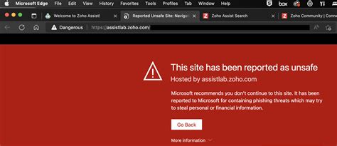 Microsoft Defender Smartscreen Flags Unattended Access As Unsafe