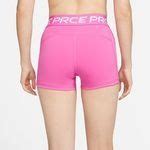 Nike Pro Tights Shorts Fuchsia White Women Unisportstore Com