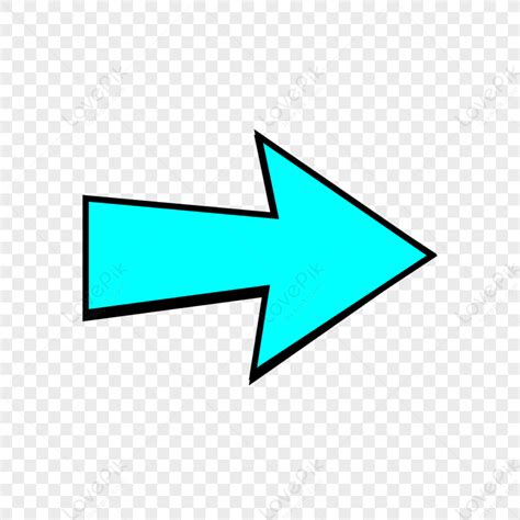 신선한 파란색 화살표 일러스트 클립 아트 Png 일러스트 무료 다운로드 Lovepik