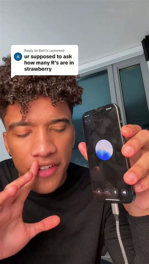 Replying To Bert Why Doesnt Ai Know How Many Rs Are In Strawberry