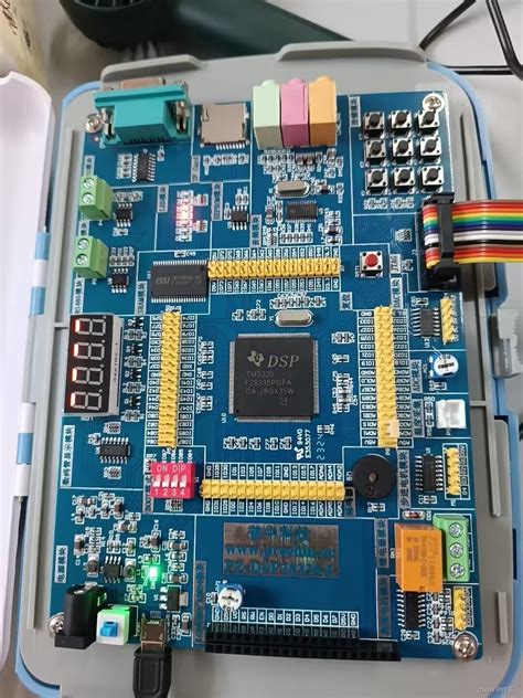 Dsp28335点灯流水灯实验gpiodataregsgpcsetbitgpio681 Csdn博客