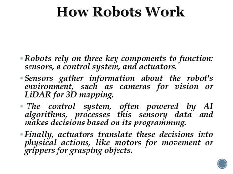 Artificial Intelligence And Roboticspptx