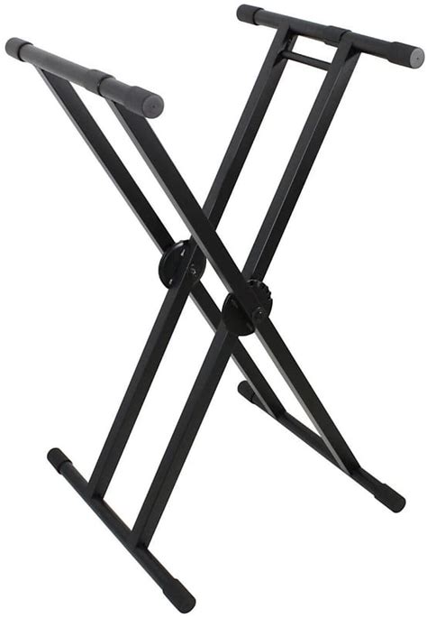 ProX X KSD DJ Case Keyboard Stand Double X Style With Reverb