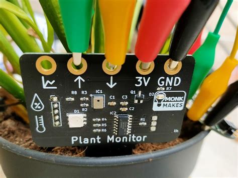 Microchip Makes On Linkedin The Monkmakes Plant Monitor And Circuitpython