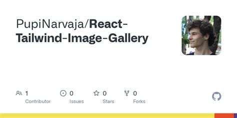 github pupinarvaja react tailwind image gallery