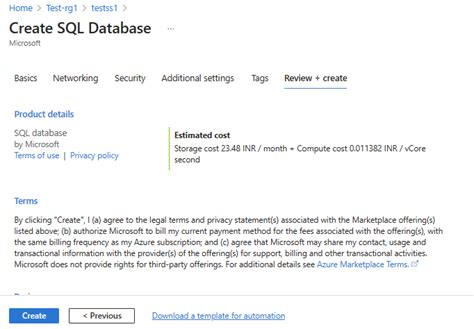 A Step By Step Guide To Setting Up Azure Database And Sql Server In The Azure Portal