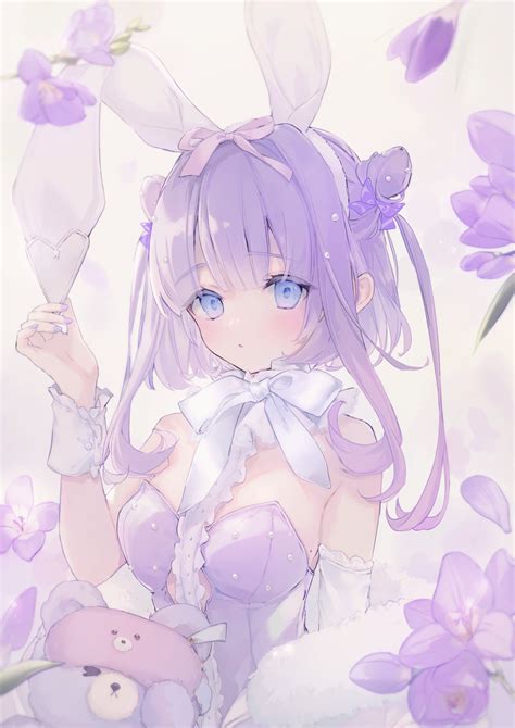 Suzumori Uina Original Commentary Request Highres 1girl O Animal