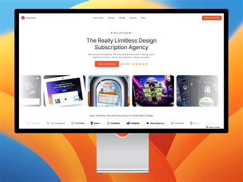 Hyperactive Free Agency Website Template By Faruk Yurtseven — Framer