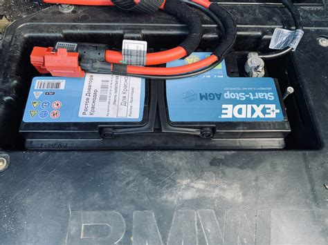 Новый аккумулятор Exide AGM 95 Ah — BMW X5 (E53), 3 л, 2006 года ...