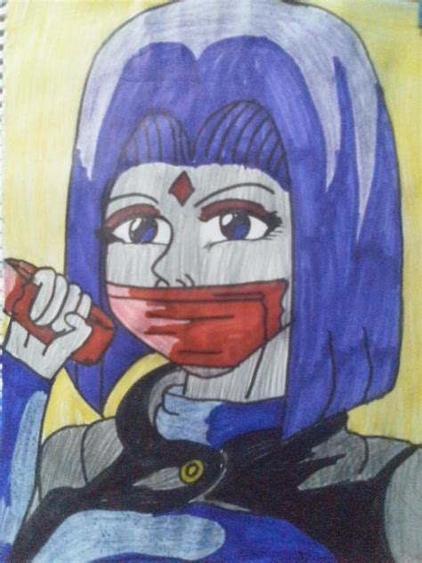 Raven Selfgagged By Carlos1976 On Deviantart