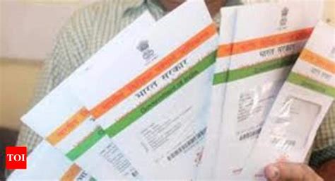 Aadhaar Card How To Check Authentication History Times Of India