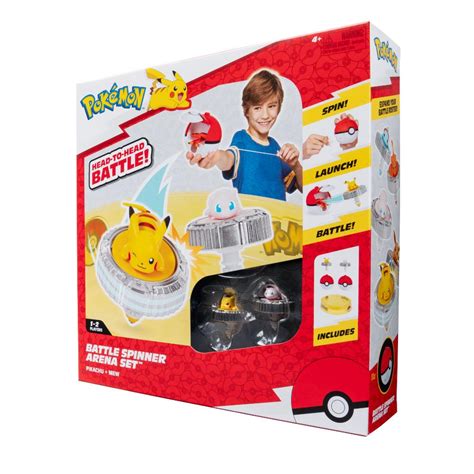 Pokemon Battle Spinner Arena Set Elc Toys