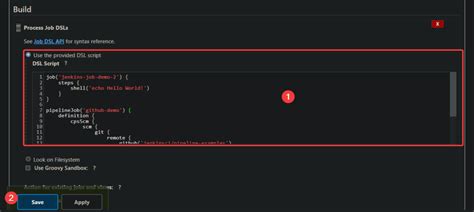 Focused Job Configuration With The Jenkins Dsl Plugin