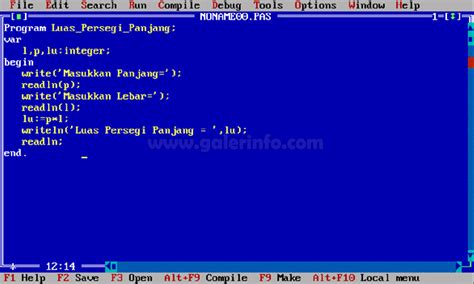 Contoh Program Pascal Untuk Latihan Menjadi Programming