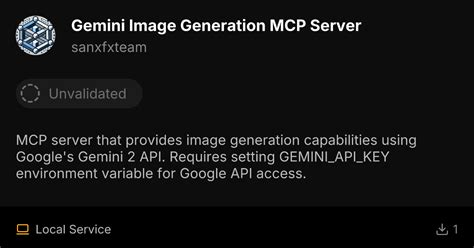 gemini image generation mcp server · lobehub