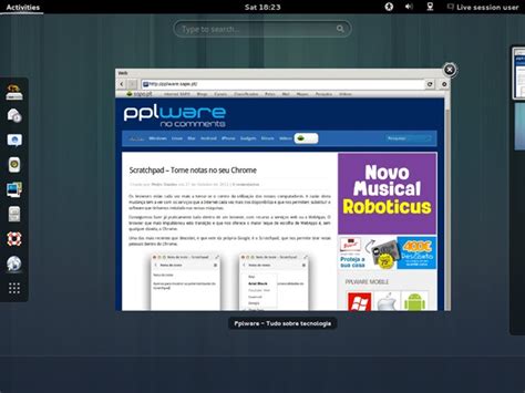 Ubuntu GNOME Remix O Ubuntu Sem Unity