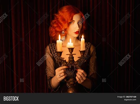 Retro Woman Red Kinky Image And Photo Free Trial Bigstock