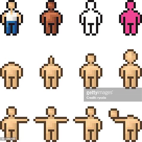 Human Pixel Photos And Premium High Res Pictures Getty Images