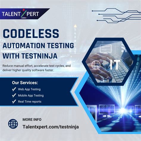 How Testninja Empowers Teams With Codeless Testing Talentxpert Posted