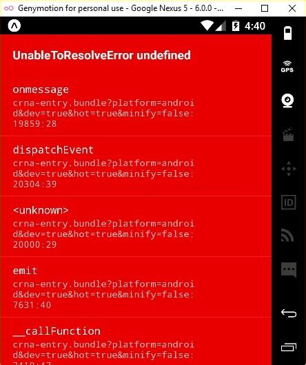 Can Not Add Native Base To CRNA And Expo Project UnableToResolveError Undefined The