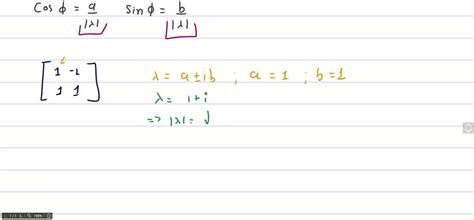 SOLVED Each Matrix C Has Form 15 Theorem 5 3 7 Implies That C Is