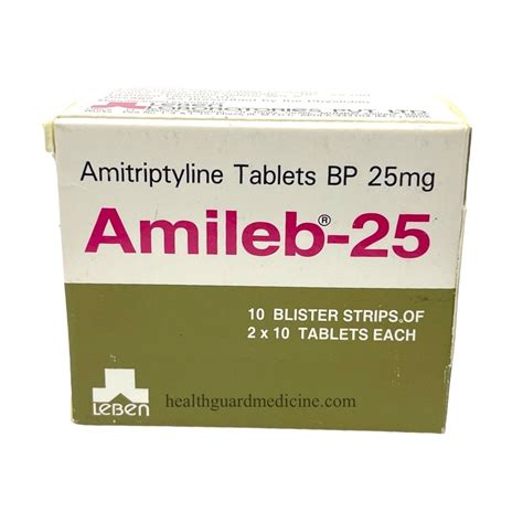 Amitriptyline 25mg Health Guard Medicine