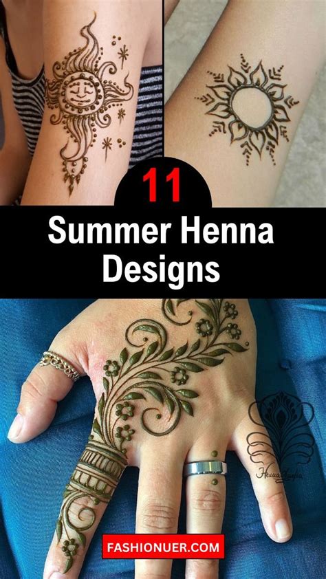 11 Summer Henna Designs You Never Imagined Henna Designs Flower