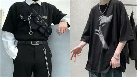 استايل كوري بـ اللون الاسود باد°رمزيات استايل كوري°تنسيق الملابس