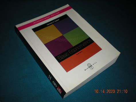 basic econometrics 4th ed includes unopened cd by gujarati damodar