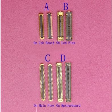 2Pcs LCD Display Screen Flex FPC Connector For Samsung Galaxy A526 A525 A525F A72 A725 A725F A52