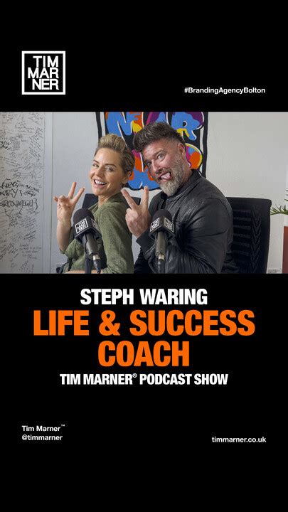 Tim Marner On Linkedin Podcast Timmarnerpodcastshow Stephwaring Actress Lifecoach…