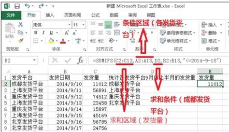excel中sumifs函数的使用教程详解 excel中sumif函数的用法大全