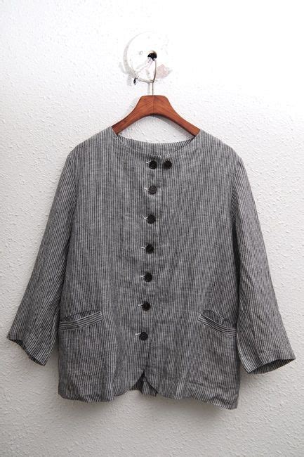 단아한린넨자켓 2컬러 패션 의상 디자이너 옷 고전적인 의상