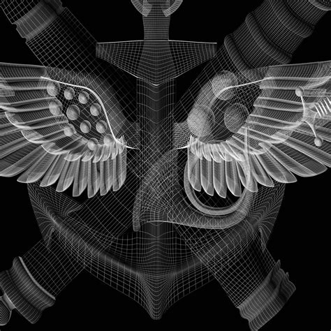 Icon Wing Anchor Gun Antimony Bullet For Milling Cnc Machine Free 3d Model By Goodwood