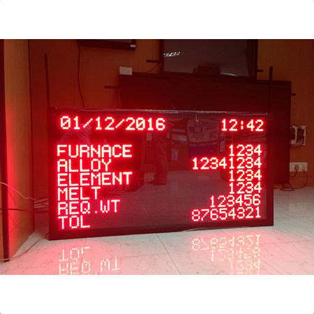 Led Scrolling Display At Best Price In Chennai Tamil Nadu Kamal Co